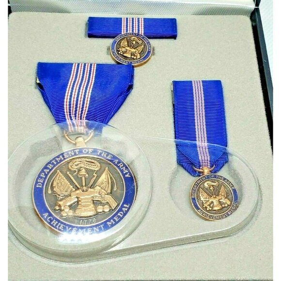 U.S. Army | Other | Us Army Achievement Medal 3 Medal Ribbon Set ...